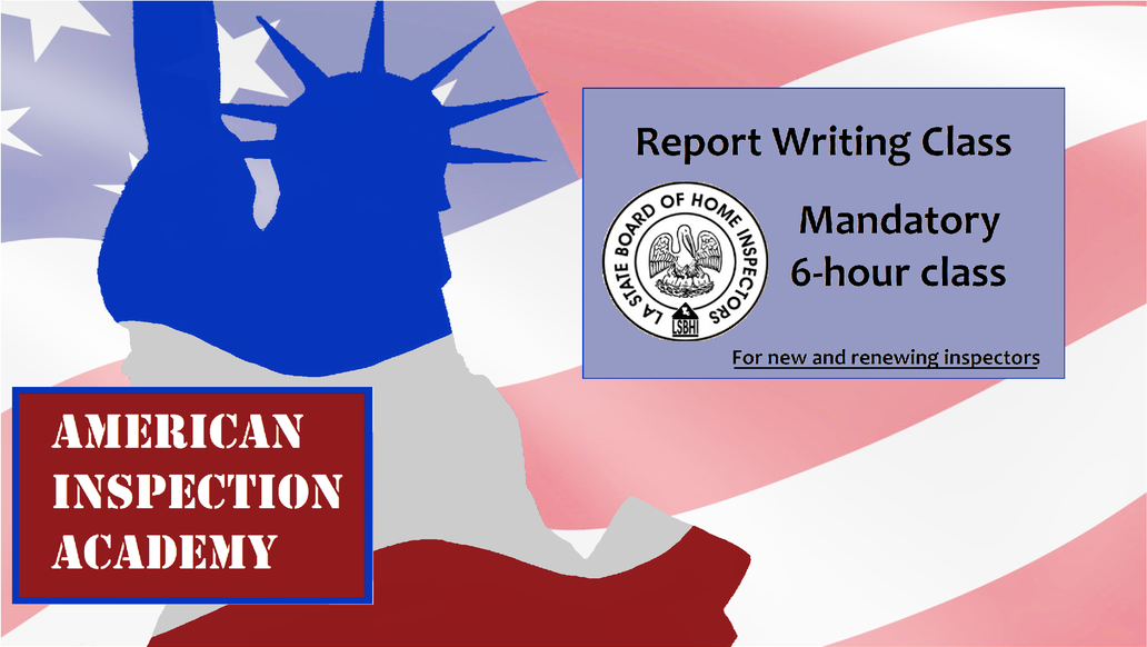 SOP and Report Writing Class | The Home Inspectors Network