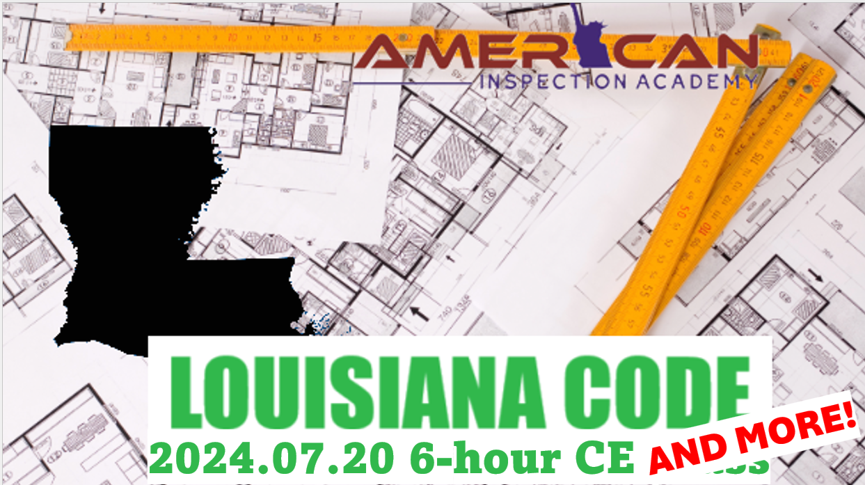 6-Hour Saturday Live CE Class | The Home Inspectors Network